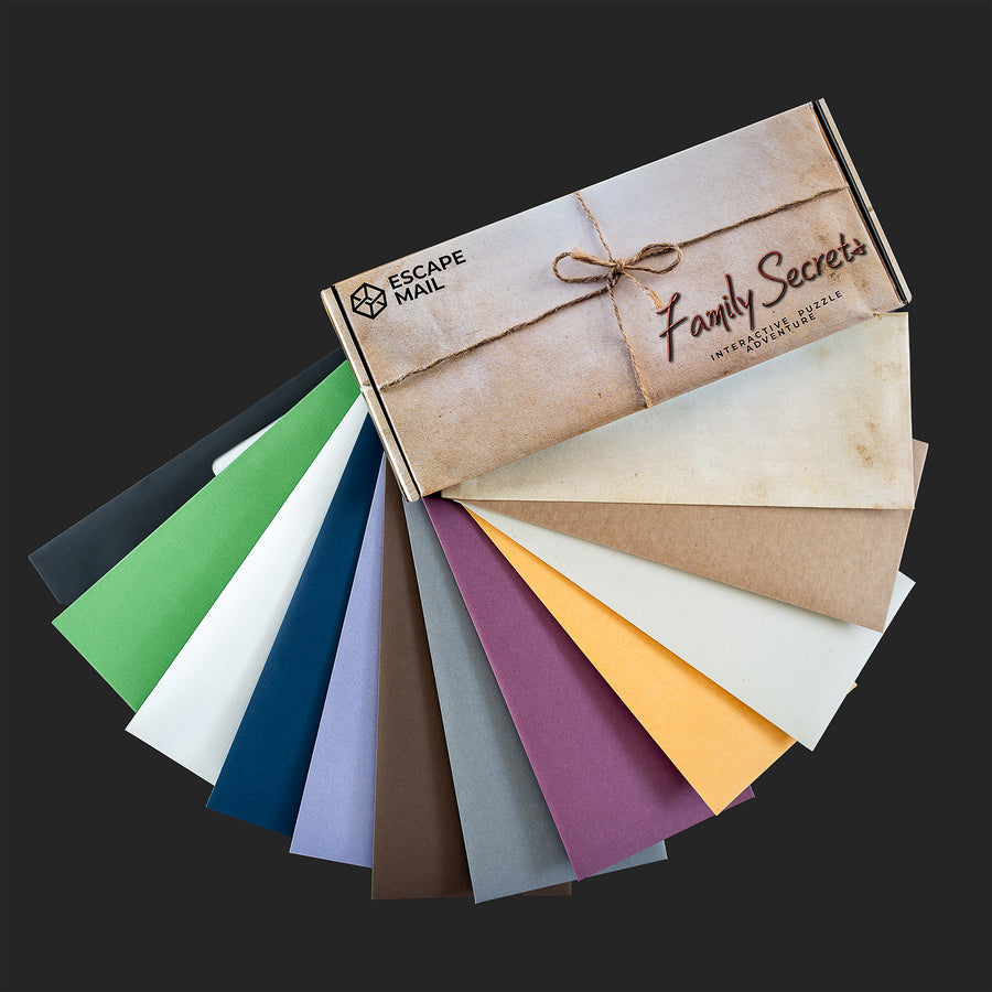 Escape Mail: Interactive Puzzle Adventures at Your Home