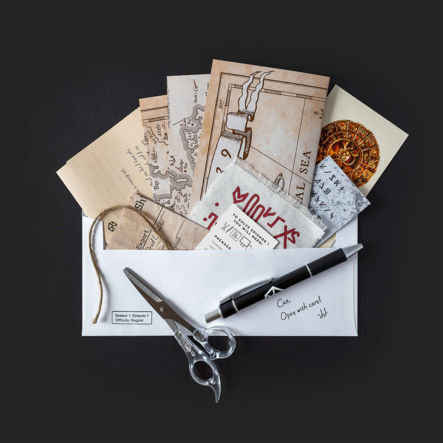 Escape Mail: Interactive Puzzle Adventures at Your Home – The Escape Mail